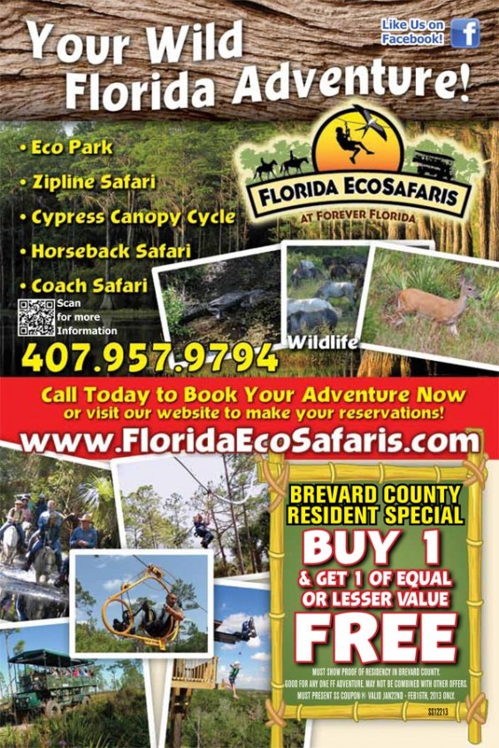 EcoSafaris at Forever Florida Major Attraction - Space Coast Daily