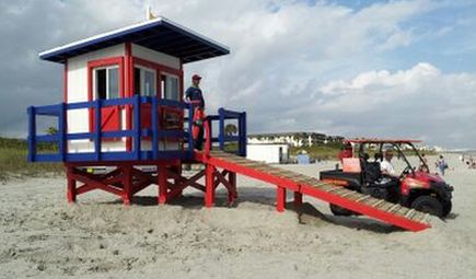 Brevard Ocean Rescue Unveils New Lifeguard Towers - Space Coast Daily