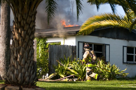 Fire Destroys Home On Matthew Dr. In Rockledge - Space Coast Daily