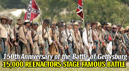 Battle of Gettysburg Anniversary Attracts 100,000 - Space Coast Daily