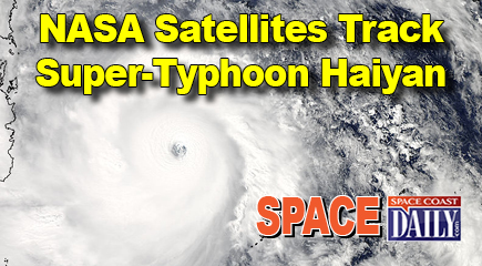 NASA Satellites Track Super-Typhoon Haiyan - Space Coast Daily