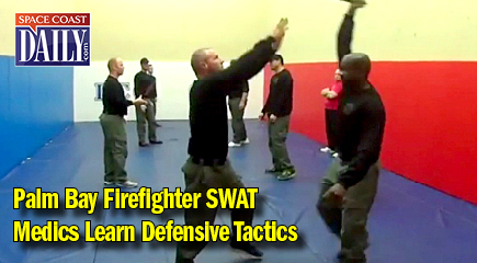 Palm Bay Firefighter SWAT Medics Learn Defensive Tactics - Space Coast ...