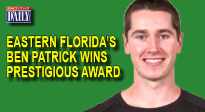 Eastern Florida's Ben Patrick Wins Prestigious Award - Space Coast Daily