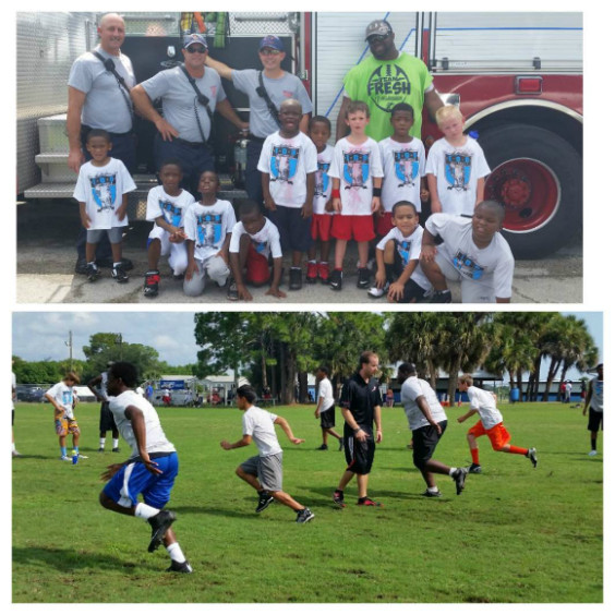 ‘I GOT SKILLZ’ Football Clinic Mentors Local Youth - Space Coast Daily