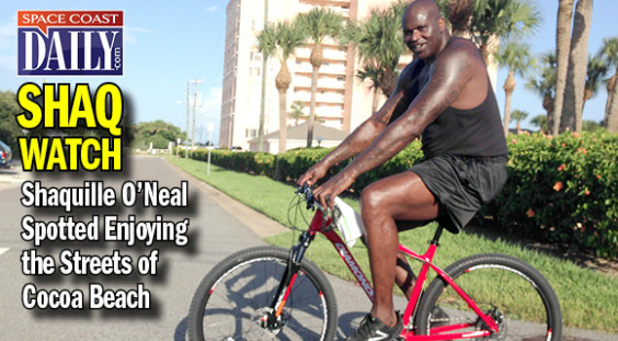 SHAQ WATCH: Enjoying Beach, Amenities of Cocoa Beach - Space Coast Daily