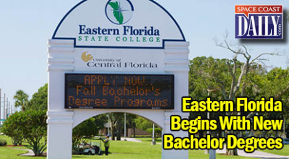 Eastern Florida Begins With New Bachelor Degrees - Space Coast Daily