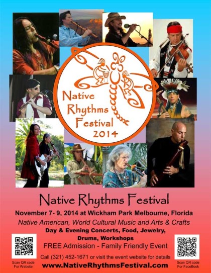 Sixth Annual Native Rhythms Festival Set Nov. 7-9 - Space Coast Daily