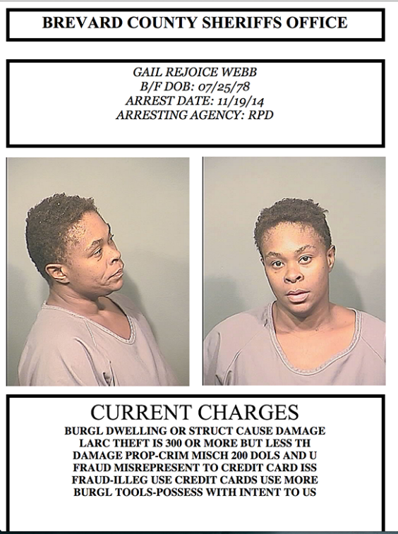 Arrests In Brevard County: Nov 20, 2014 - Space Coast Daily