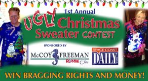 Ugly Christmas Sweater Winners Announced - Space Coast Daily