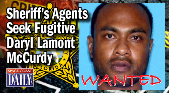 Sheriff's Agents Seek Fugitive Daryl Lamont McCurdy - Space Coast Daily