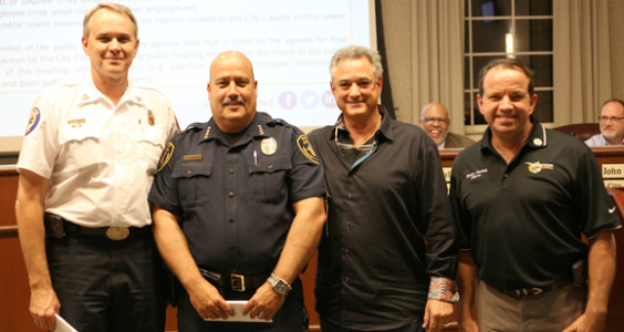 Ralph Perrone Honors City of Cocoa First Responders - Space Coast Daily