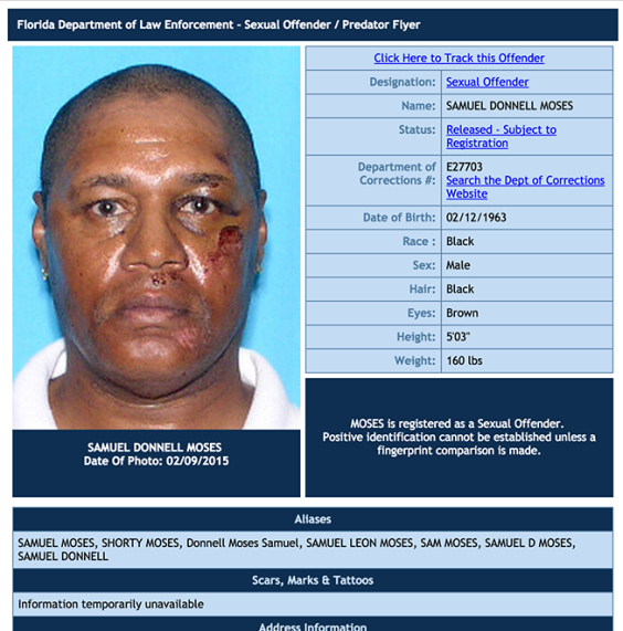 Registered Sex Offenders In Cape Canaveral - Space Coast Daily