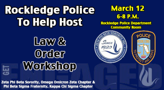 Rockledge Police Host Law & Order Workshop March 12 - Space Coast Daily