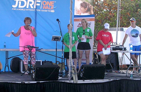 Families, Teams, Turn Out To Walk, Bring Awareness To Juvenile Diabetes ...