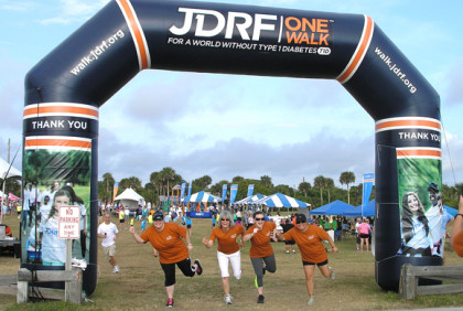 Families, Teams, Turn Out To Walk, Bring Awareness To Juvenile Diabetes ...