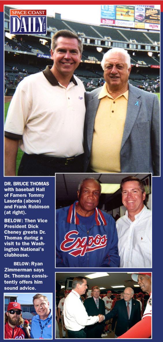 Washington Pays Tribute To Dr. Bruce Thomas At Nationals Park In D.C ...
