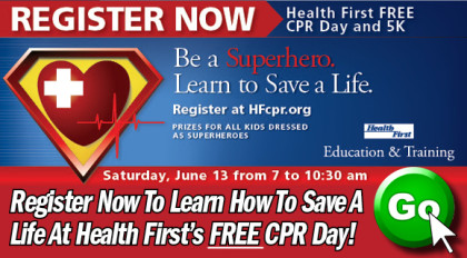 Learn How To Save A Life At Health First's FREE CPR Day! Register FREE ...