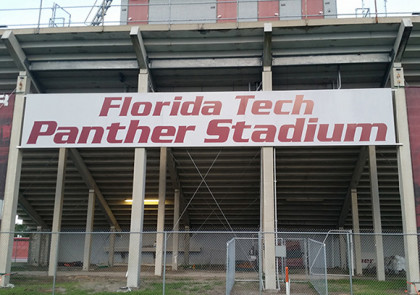 New Signage Installed At Florida Tech Panther Stadium As Opening Game ...