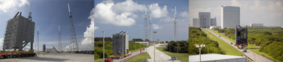 Crew Access Tower Stacking Begins At Cape Canaveral Air Force Station ...