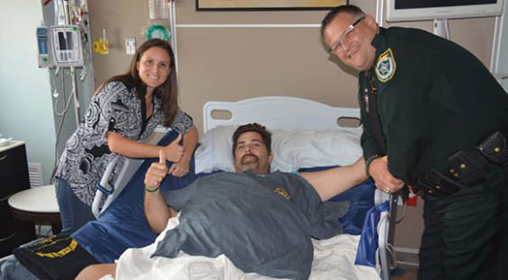 Sheriff's Office Celebrates Agent Casey Smith's Release From Hospital ...