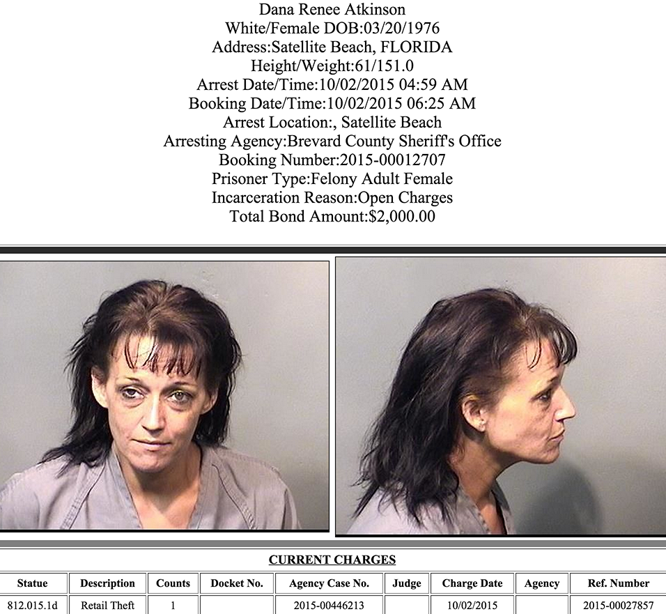 Arrests In Brevard County: October 3, 2015 - Space Coast Daily