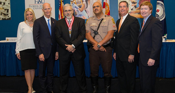 Police Officer Mario Gutierrez Recognized By Gov. Rick Scott - Space ...