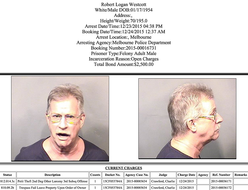 Arrests In Brevard County: December 25, 2015 - Space Coast Daily