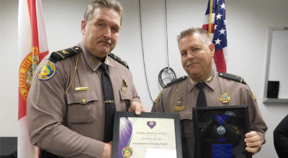 Lieutenant Channing Taylor Receives Florida Highway Patrol's Highest ...