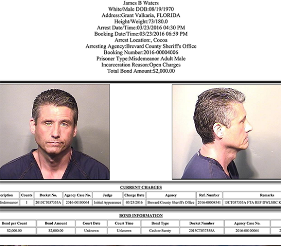 Arrests In Brevard County: March 24, 2016 - Space Coast Daily