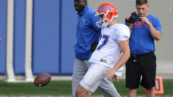 Florida Gators Punter Jon Gould; Walk-On Success Story, Cancer Survivor ...