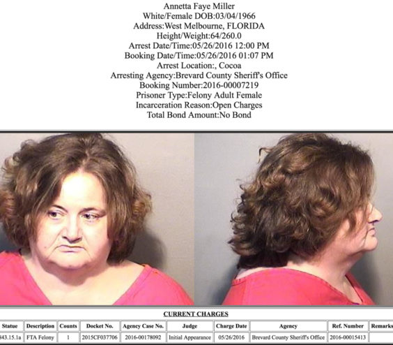 Arrests In Brevard County: May 27, 2016 - Space Coast Daily