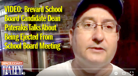 VIDEO: Candidate Dean Paterakis Talks About Being Ejected From School ...