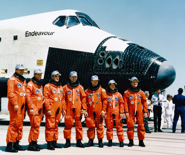 NASA HISTORY: Space Shuttle Endeavour Launches STS-49 Mission, First 3 ...