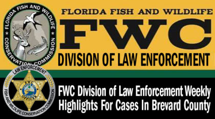 FWC Division of Law Enforcement Weekly Highlights For Cases In Brevard ...
