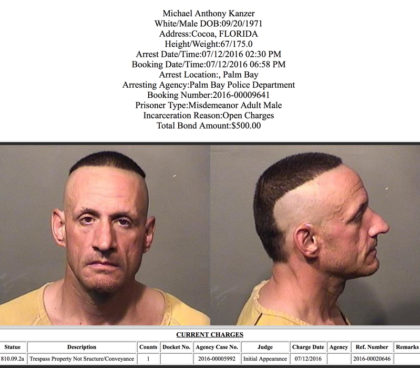 Arrests In Brevard County: July 13, 2016 - Space Coast Daily