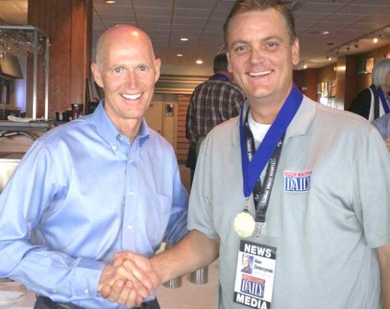 Gov. Rick Scott Commends Space Coast Daily's Alan Zlotorzynski For ...