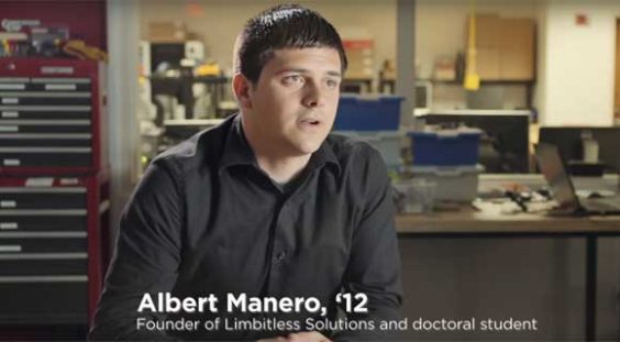 VIDEO: UCF Students Headed By Albert Manero Develop 3D Printed ...