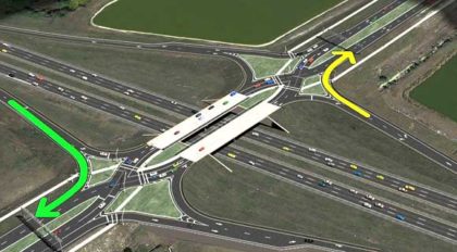 FDOT To Begin Construction On Diverging Diamond Interchange at I-95 and ...
