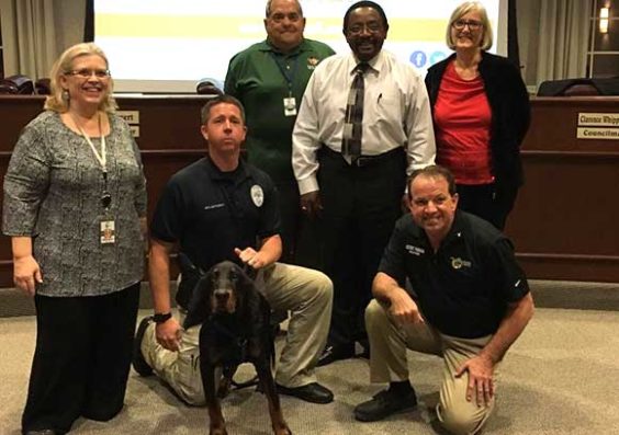 Cocoa Police Department Welcome Their Newest Member, K9 Officer 'Copper ...
