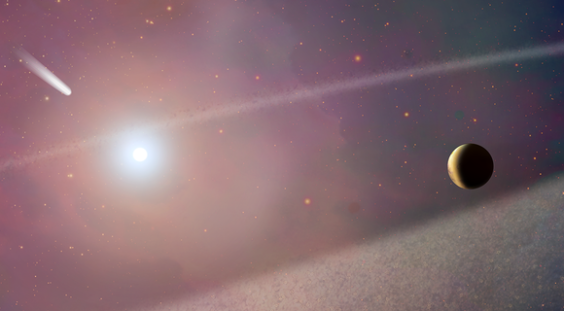 NASA's Hubble Telescope, Astronomers Discover Comet 100,000-Times ...