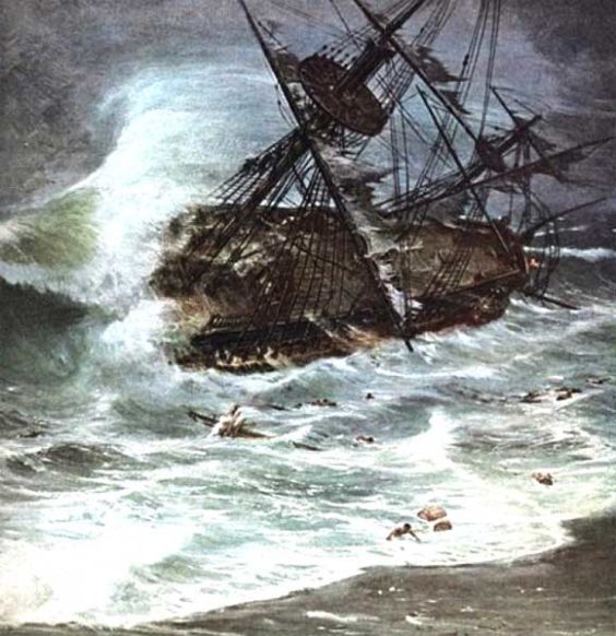 BREVARD HISTORY: 1715 Silver Fleet Wreck Lost in Hurricane Between ...