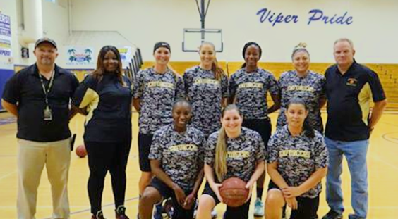 BCSO Enforcers Basketball Team Takes On Space Coast Jr./Sr. High School ...