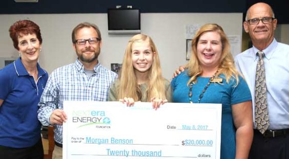 Titusville High's Morgan Benson Selected as FPL Recipient of $20,000 ...