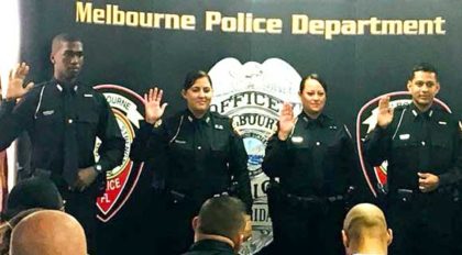 Melbourne Police Swears In New Officers, Actively Seek Those Who Want ...