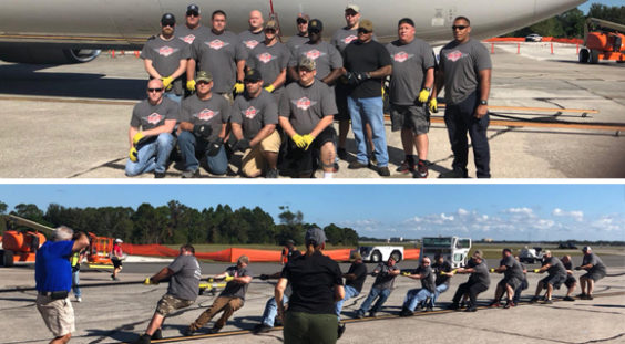 Brevard Sheriff's Office Members Participate In 'Plane Pull' Event For ...
