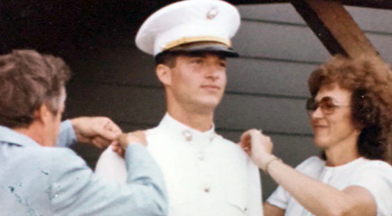 VIDEO: Newly Minted Marine Lt. Jack Moran of Merritt Island Carries On ...