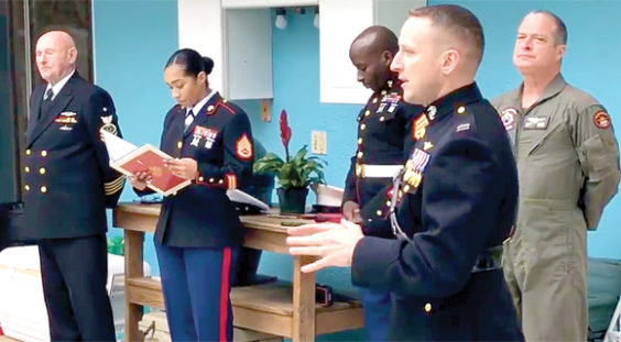 VIDEO: Newly Minted Marine Lt. Jack Moran of Merritt Island Carries On ...