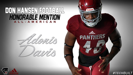 Florida Tech's Adonis Davis Named To NCAA Division II Honorable Mention All-America Team - Space ...