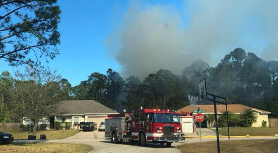 Palm Bay Fire Rescue C-Shift Crews Save Three Homes From Brush Fire ...