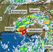 Subtropical Storm Alberto Makes Landfall On Memorial Day Along Florida ...